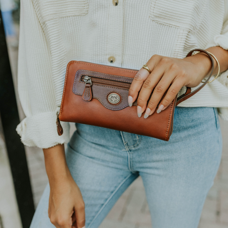 Ladies Leather Wallets | LAND Leather Goods