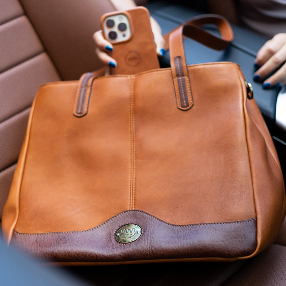 Leather Totes | LAND Leather Goods