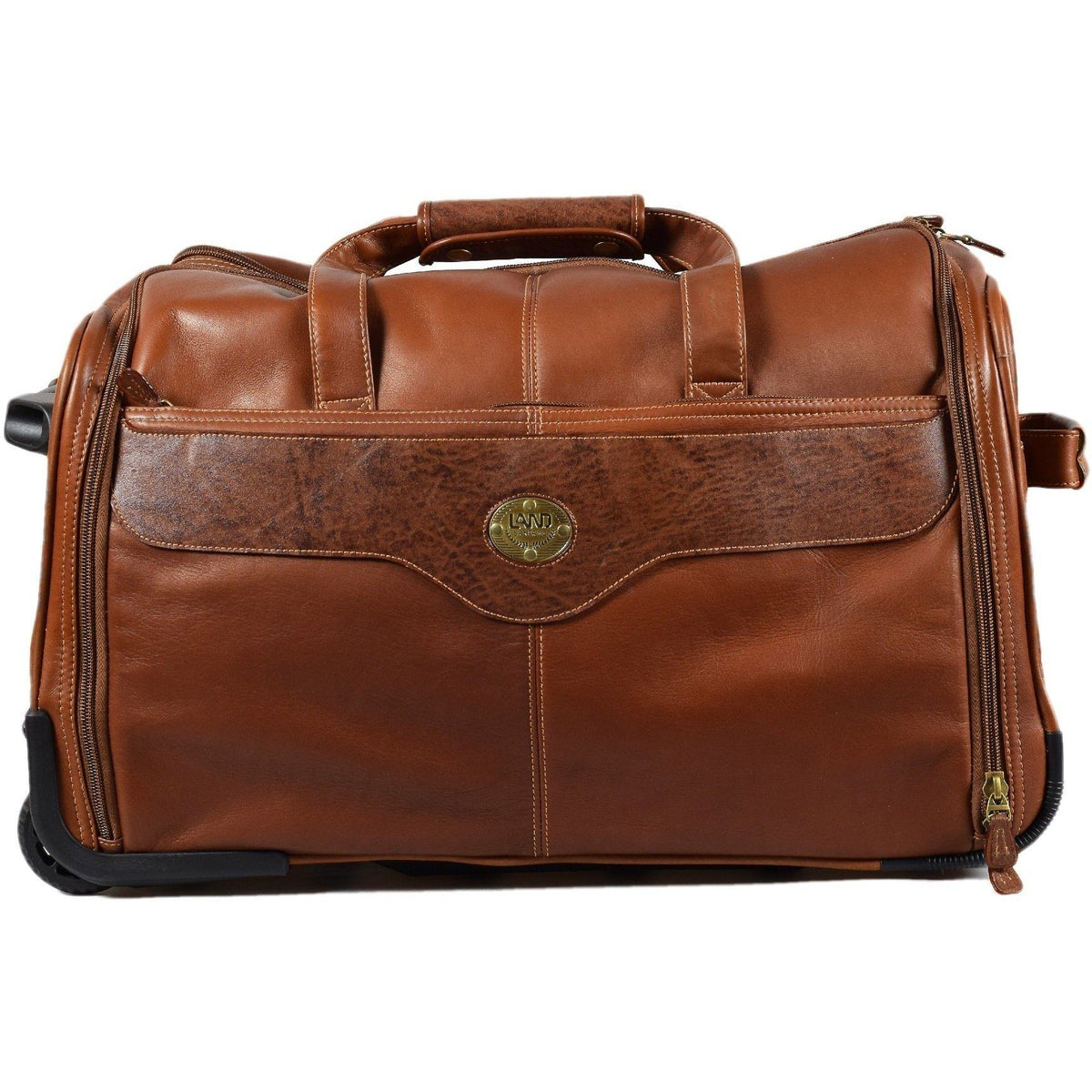 Rolling Garment Duffel Bag – LAND Leather Goods