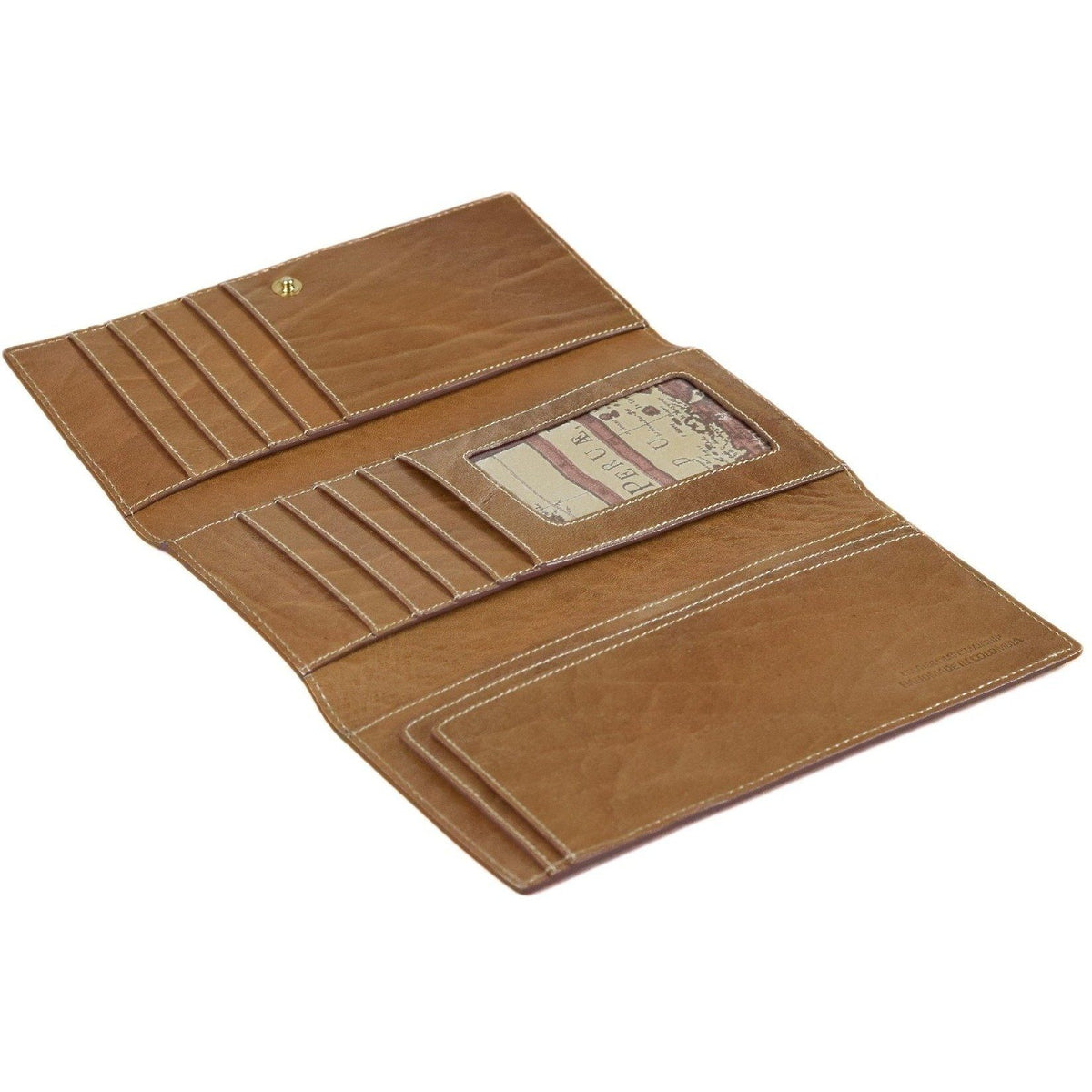 Ladies Checkbook Wallet – LAND Leather Goods