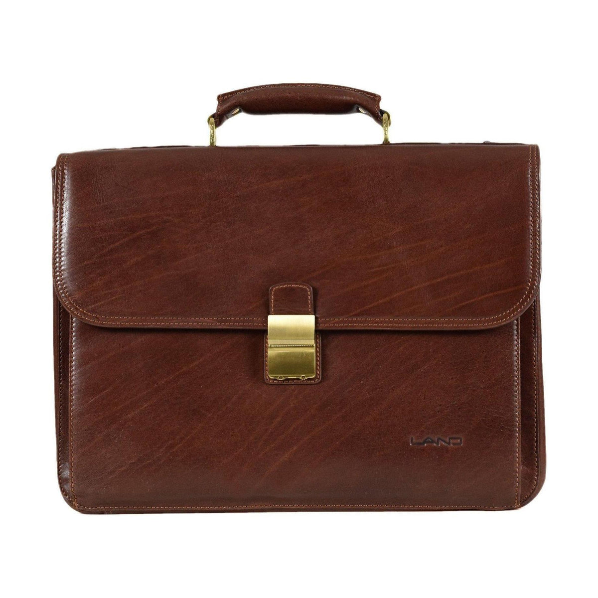 Roosevelt Business Briefcase – LAND Leather Goods