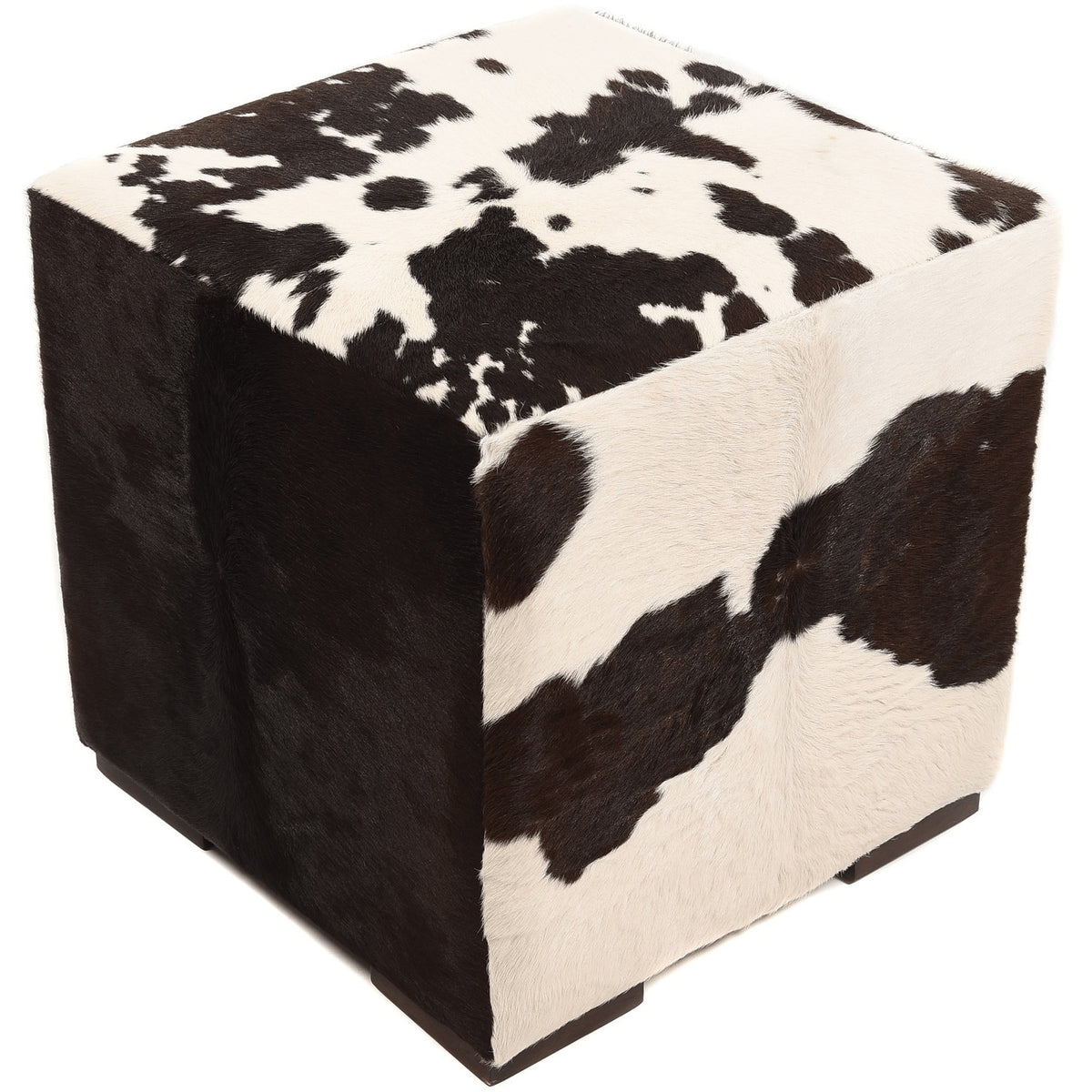 Natural Cowhide Pouf – LAND Leather Goods